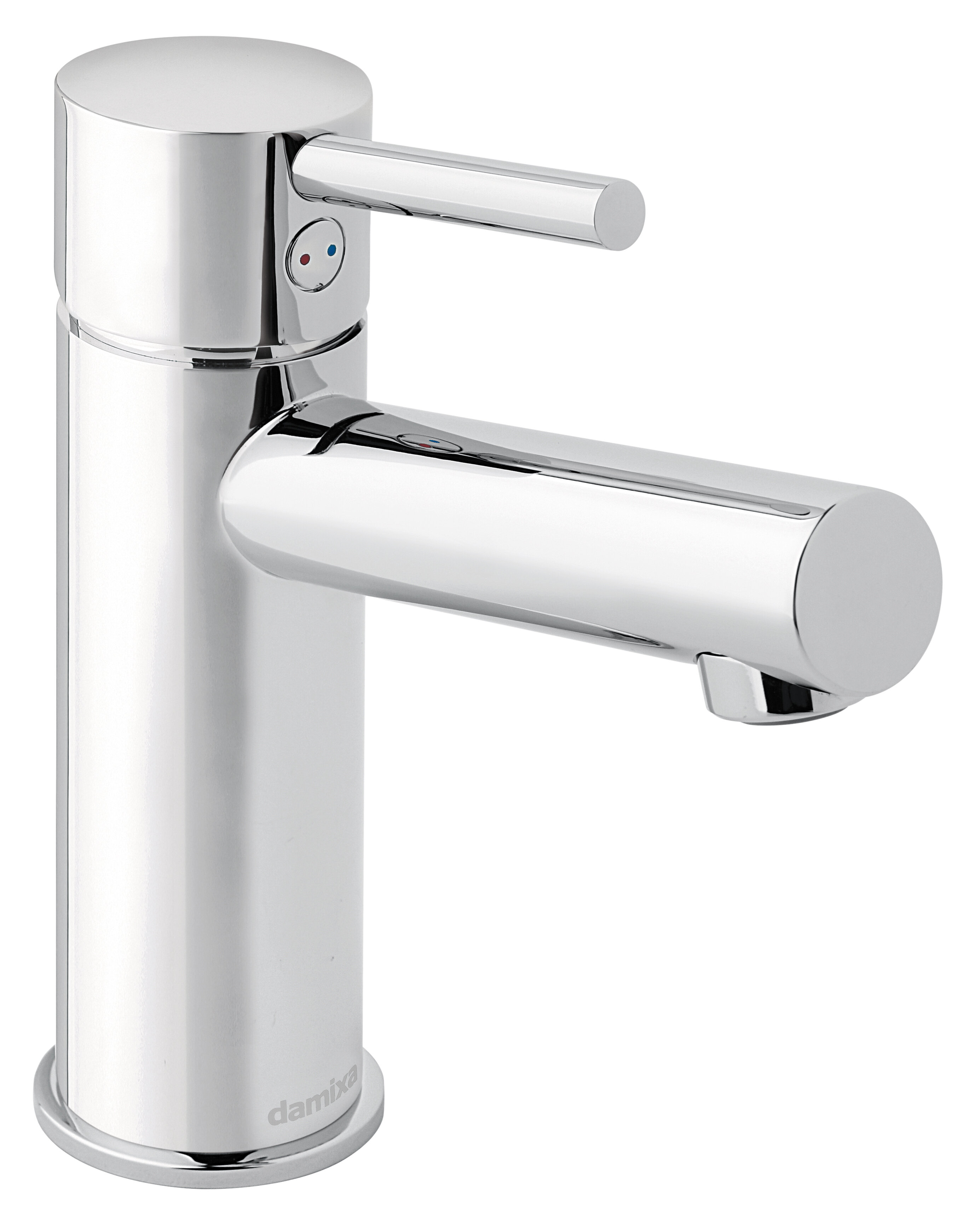 Merkur Chrome Small Basin Mixer with pop up waste [https://damixa.com]